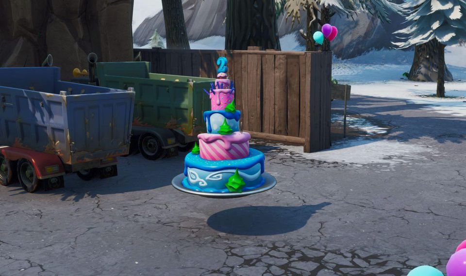 Fortnite Birthday Cake Locations | Gamer Journalist