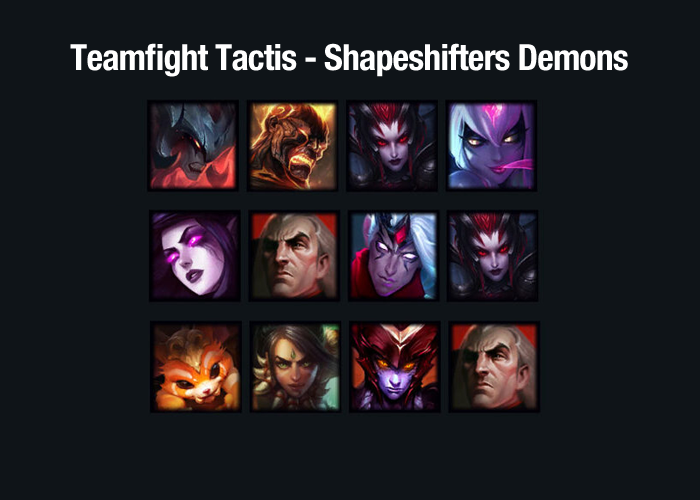 TFT Shapeshifter Demon Build - Teamfight Tactics (9.14)