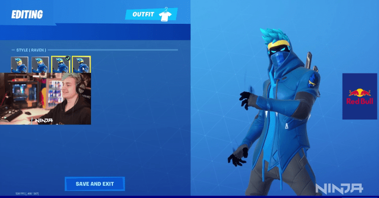 Ninja Fortnite Skin is the first Icon Series skin to be Released
