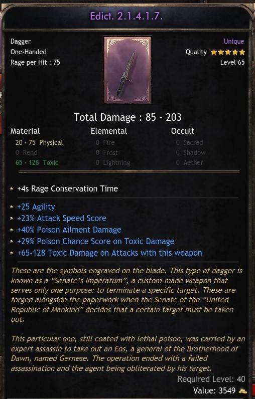 Wolcen Unique Item List - Gamer Journalist