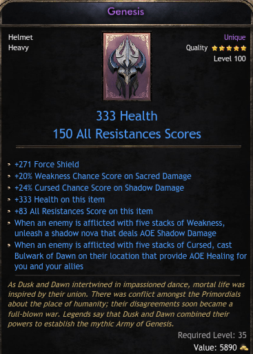 Wolcen Unique Item List | Gamer Journalist