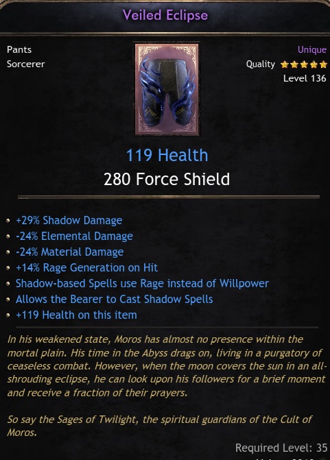 Wolcen Unique Item List | Gamer Journalist