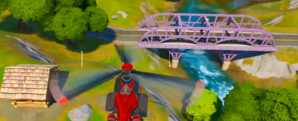 Fortnite Embrace The Rainbow Steel Bridge Locations | Gamer Journalist