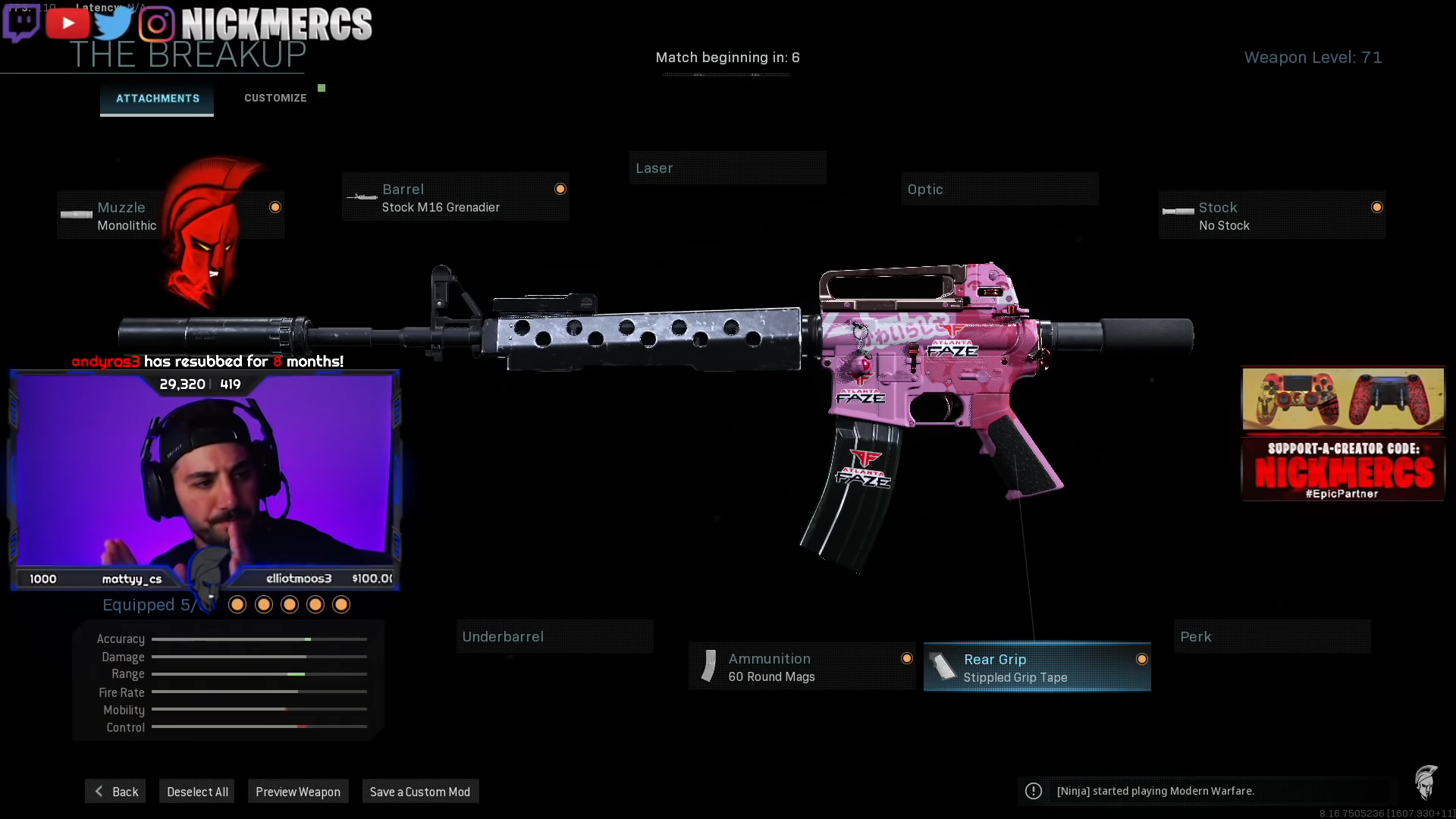 Nickmercs Warzone Loadout | Gamer Journalist