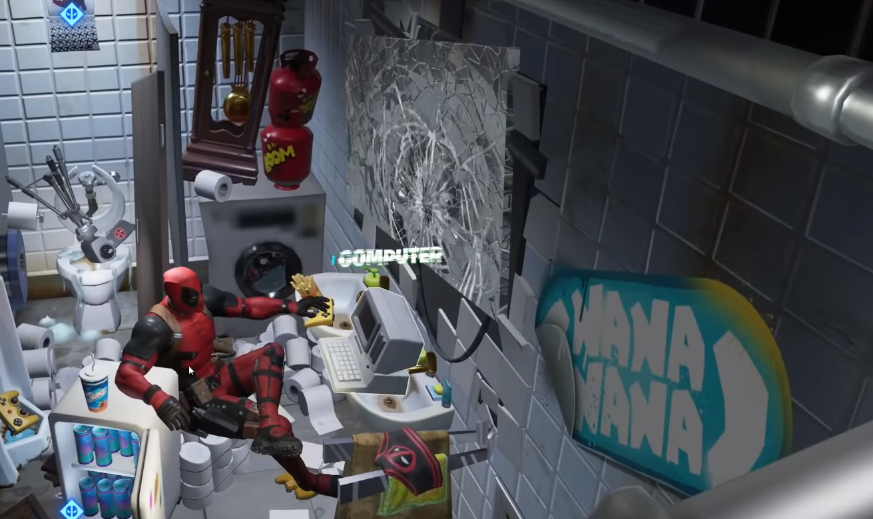 Fortnite Deadpool's 2 Pistols Location | Gamer Journalist