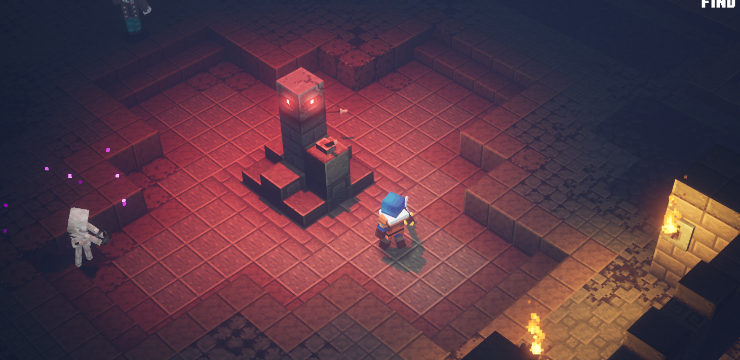 How to open the gates in Creepy Crypt in Minecraft Dungeons