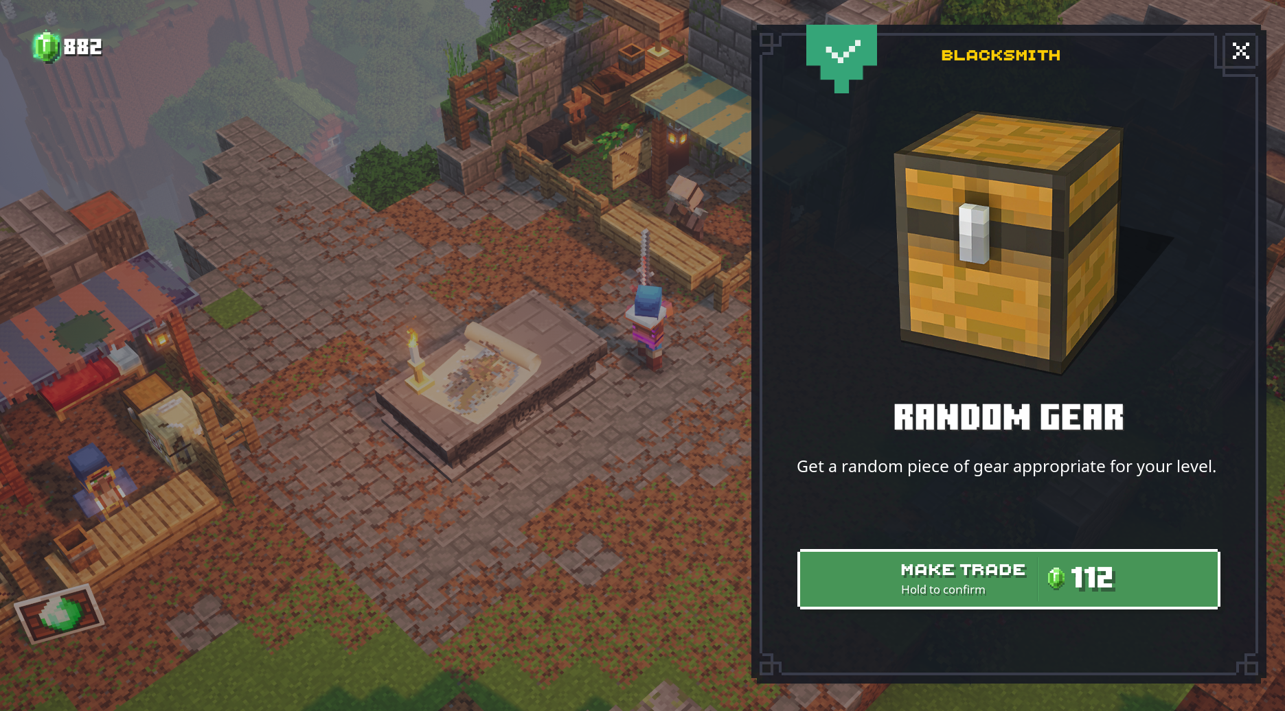 Minecraft Dungeons Unique Items: Melee, Ranged, and Armor