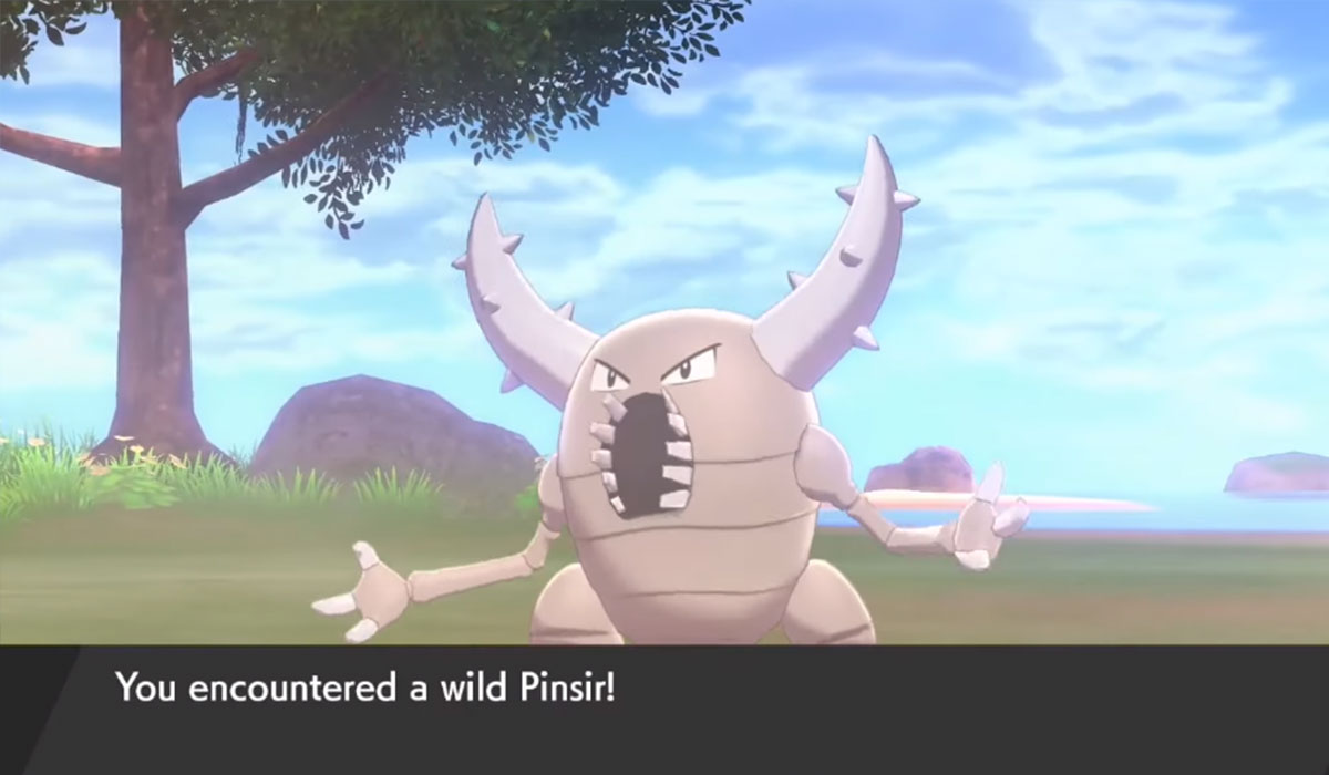 How to get Pinsir in Pokemon Sword & Shield Isle of Armor