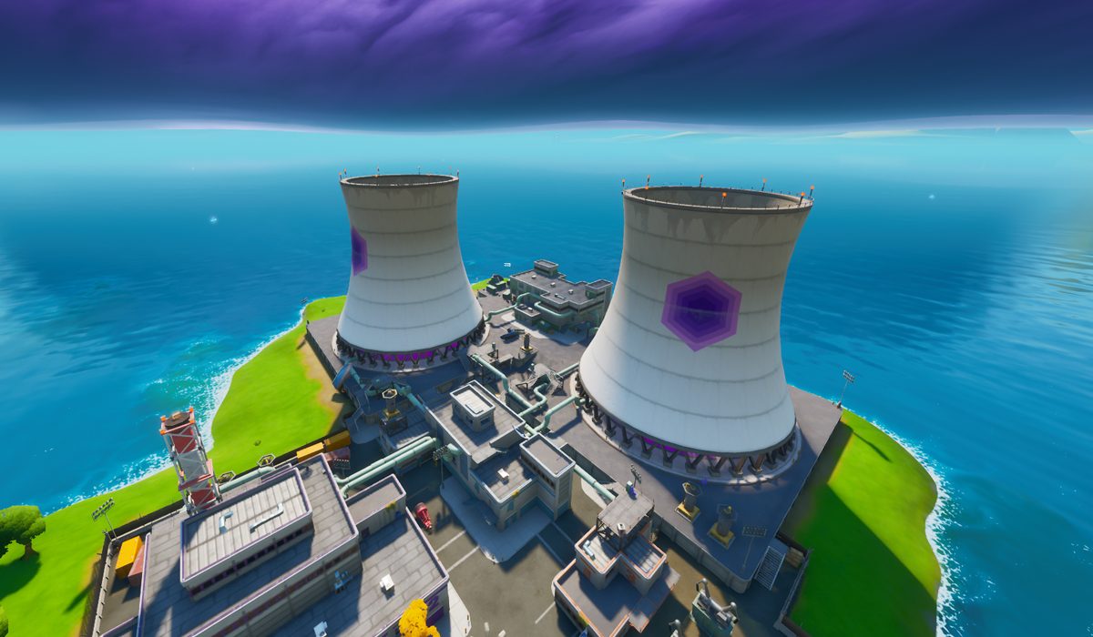 How to collect floating rings at Steamy Stacks in Fortnite