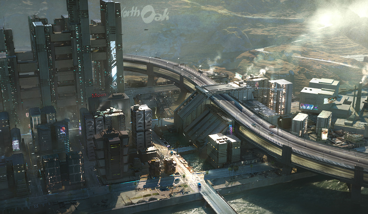 Cyberpunk 2077 map: Night City Districts and Metro System