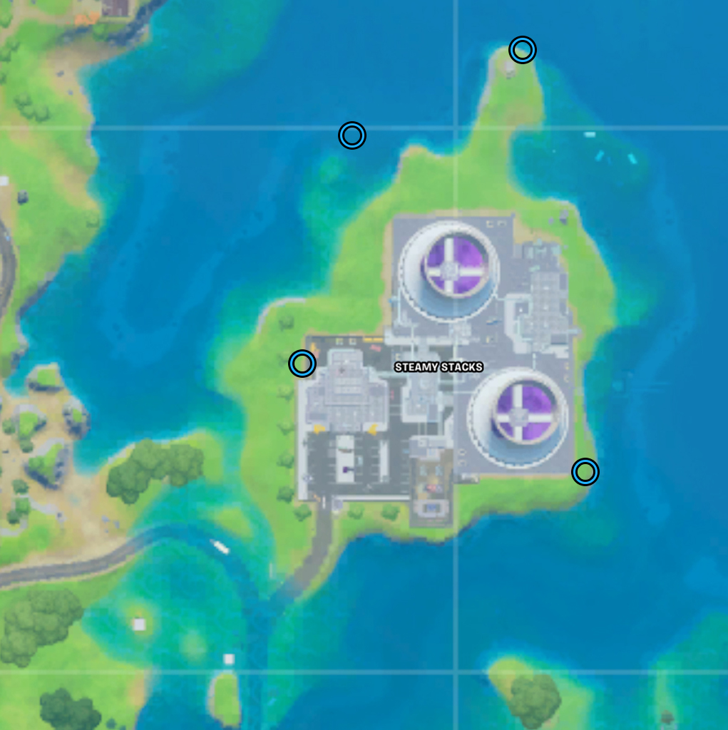 How to collect floating rings at Steamy Stacks in Fortnite