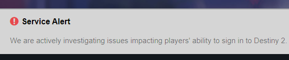 Destiny 2 Servers Down - Check Status | Gamer Journalist