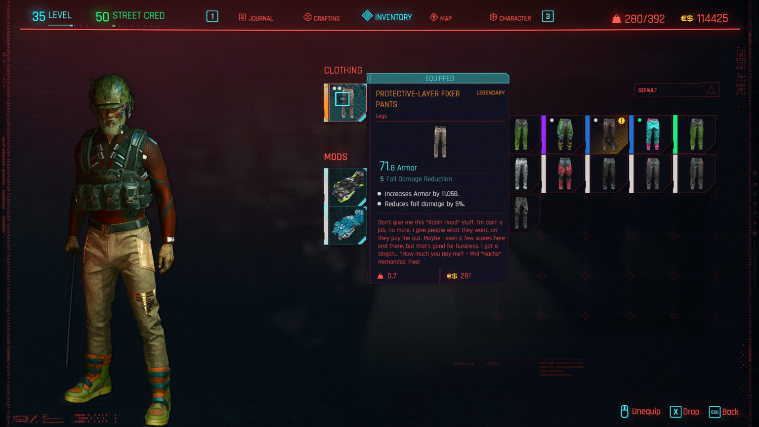 All Legendary and Iconic Clothing in Cyberpunk 2077 | Gamer Journalist