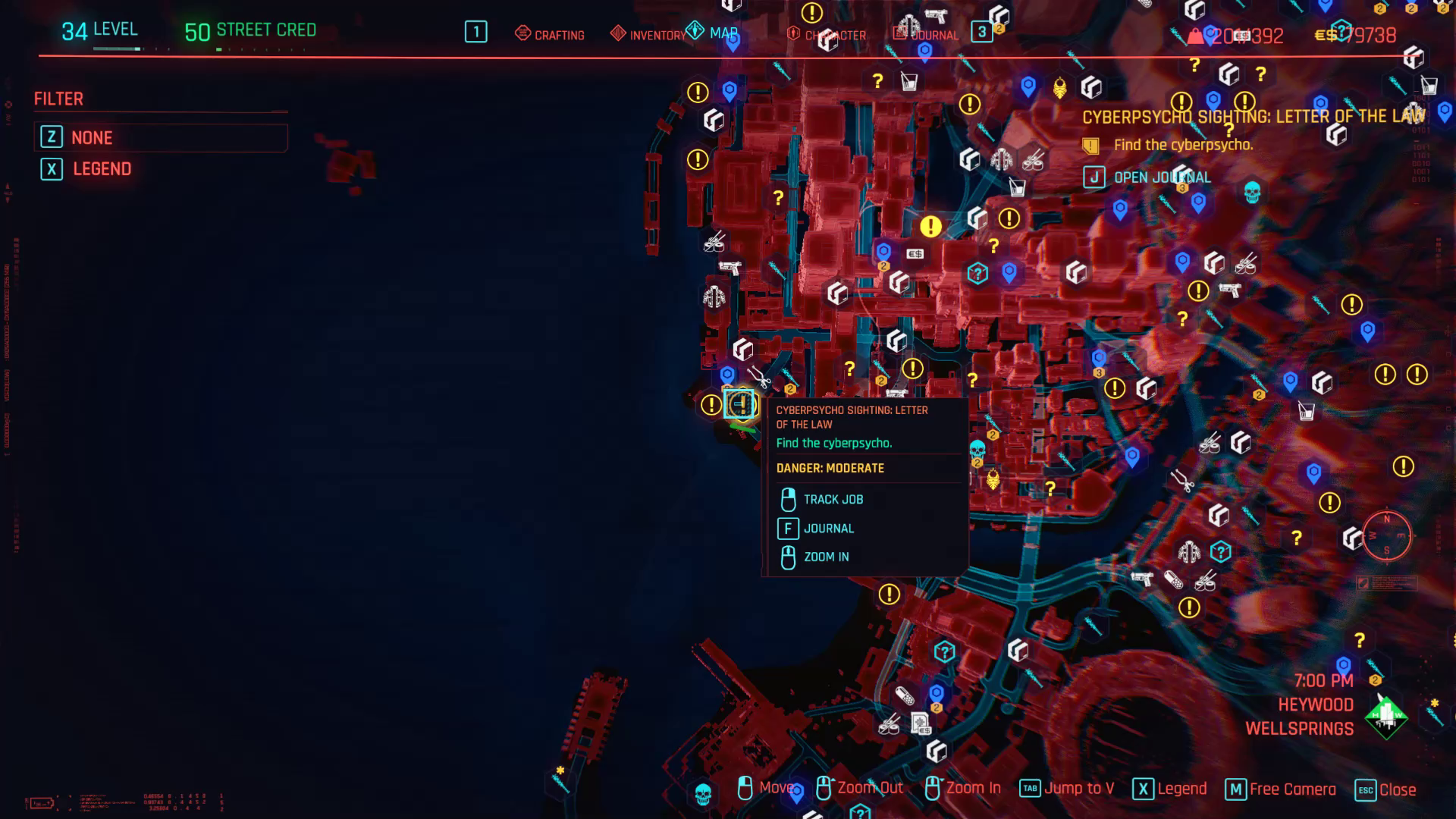 Psycho Killer All Cyberpsycho Locations in Cyberpunk 2077 | Gamer ...