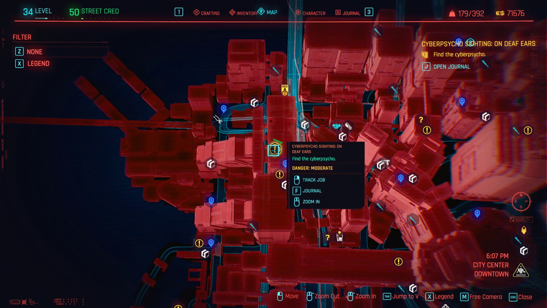 Psycho Killer All Cyberpsycho Locations in Cyberpunk 2077 | Gamer ...