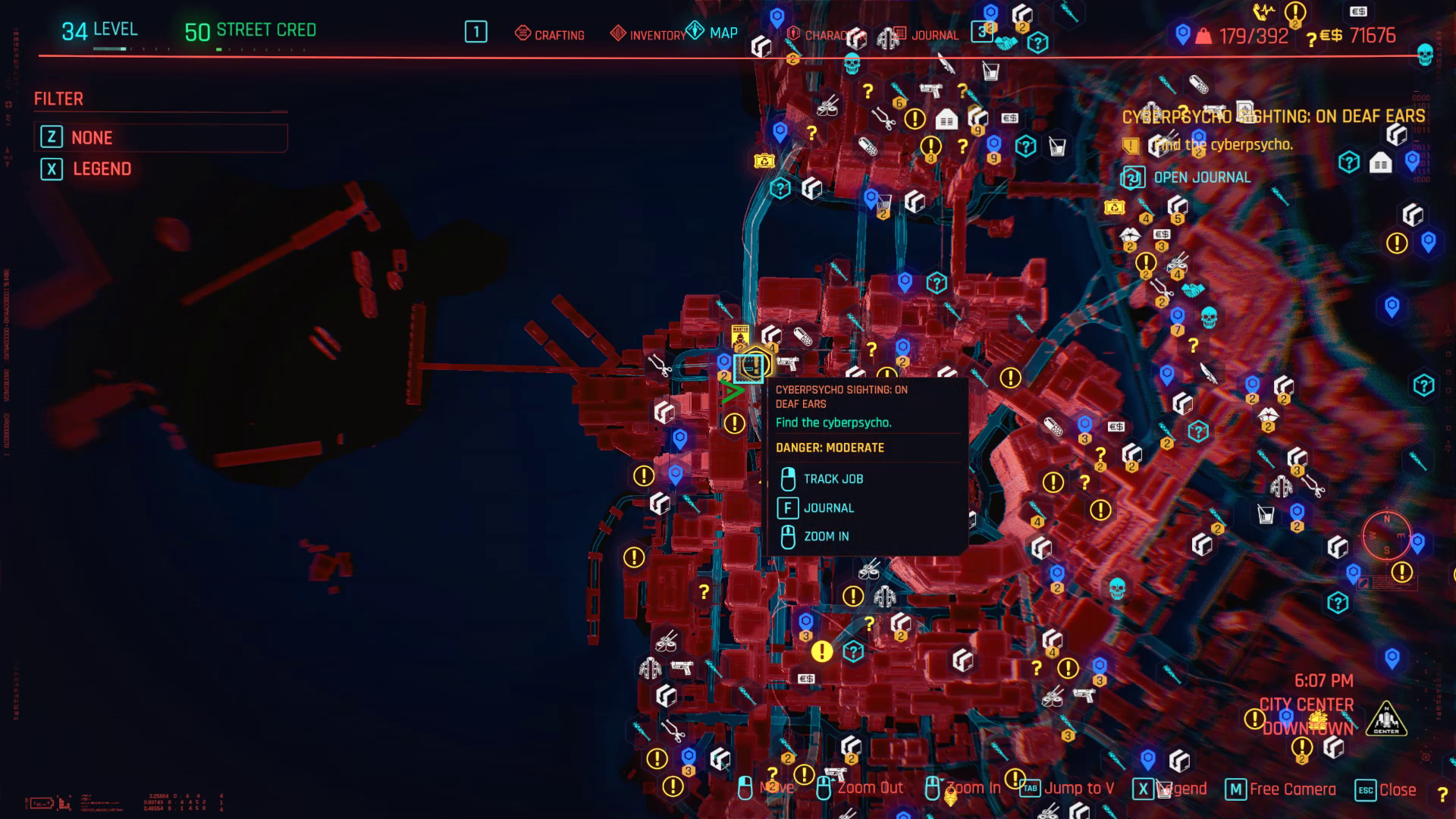 Psycho Killer All Cyberpsycho Locations in Cyberpunk 2077 | Gamer ...