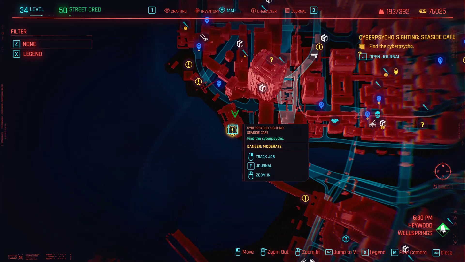 Psycho Killer All Cyberpsycho Locations in Cyberpunk 2077 | Gamer ...