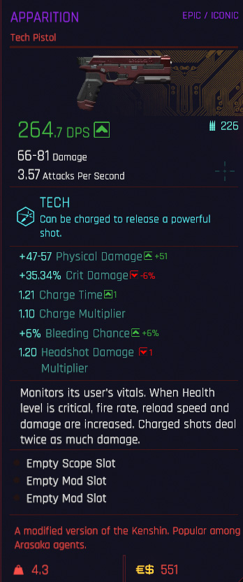 All Legendary and Iconic Weapons in Cyberpunk 2077 | Gamer Journalist