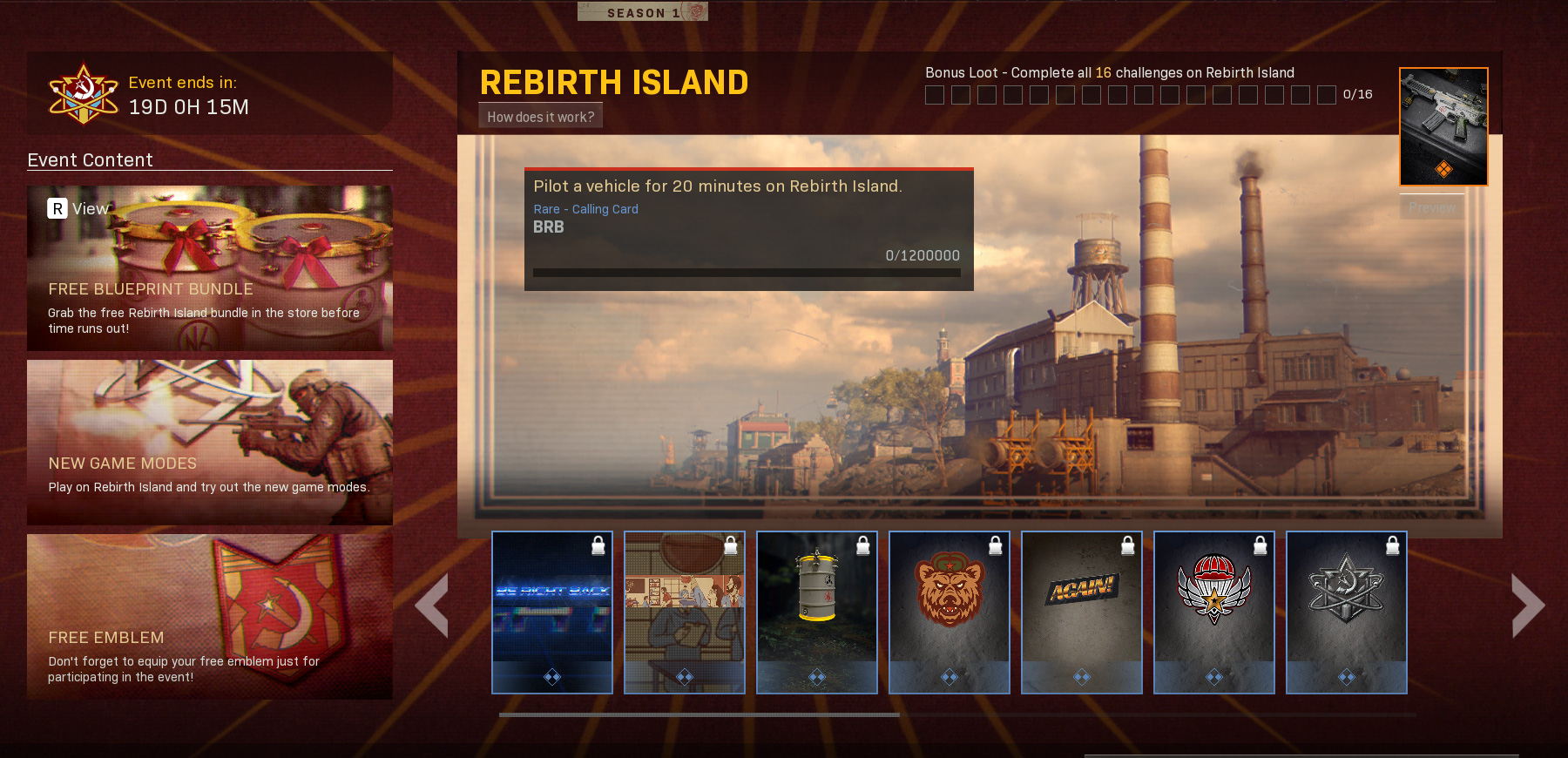 Rebirth Island Rewards in Call of Duty Warzone | Gamer Journalist
