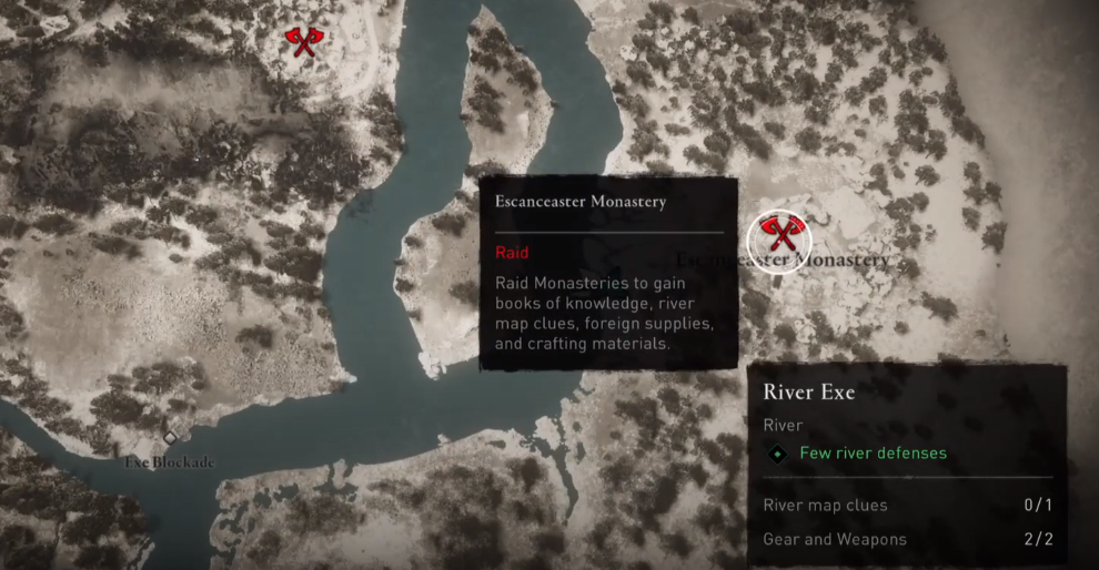 Where to Find the River Exe Map Clue in Assassin’s Creed Valhalla