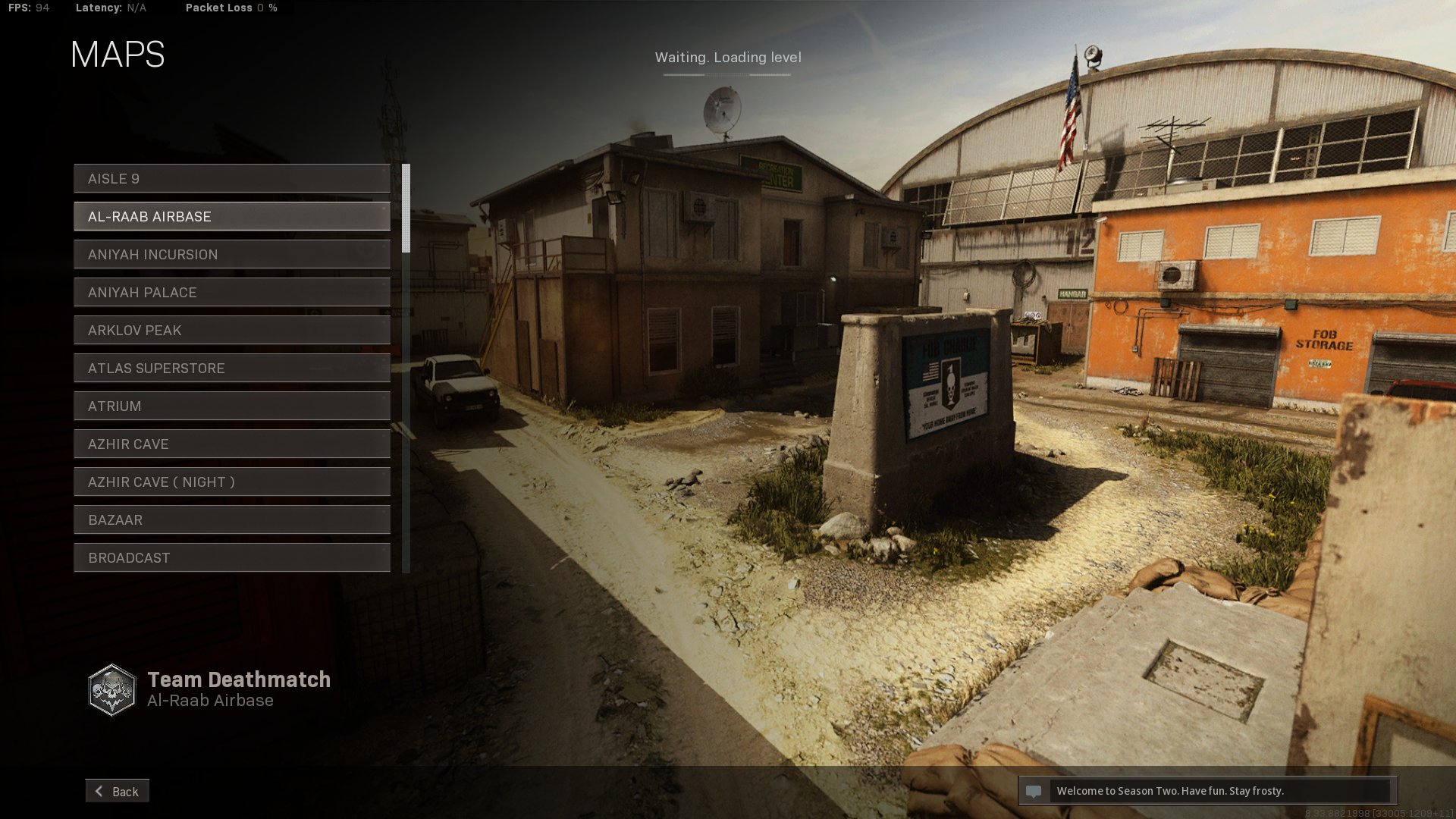 Modern Warfare's new maps are Drainage, Killhouse, and Al-Raab Airbase