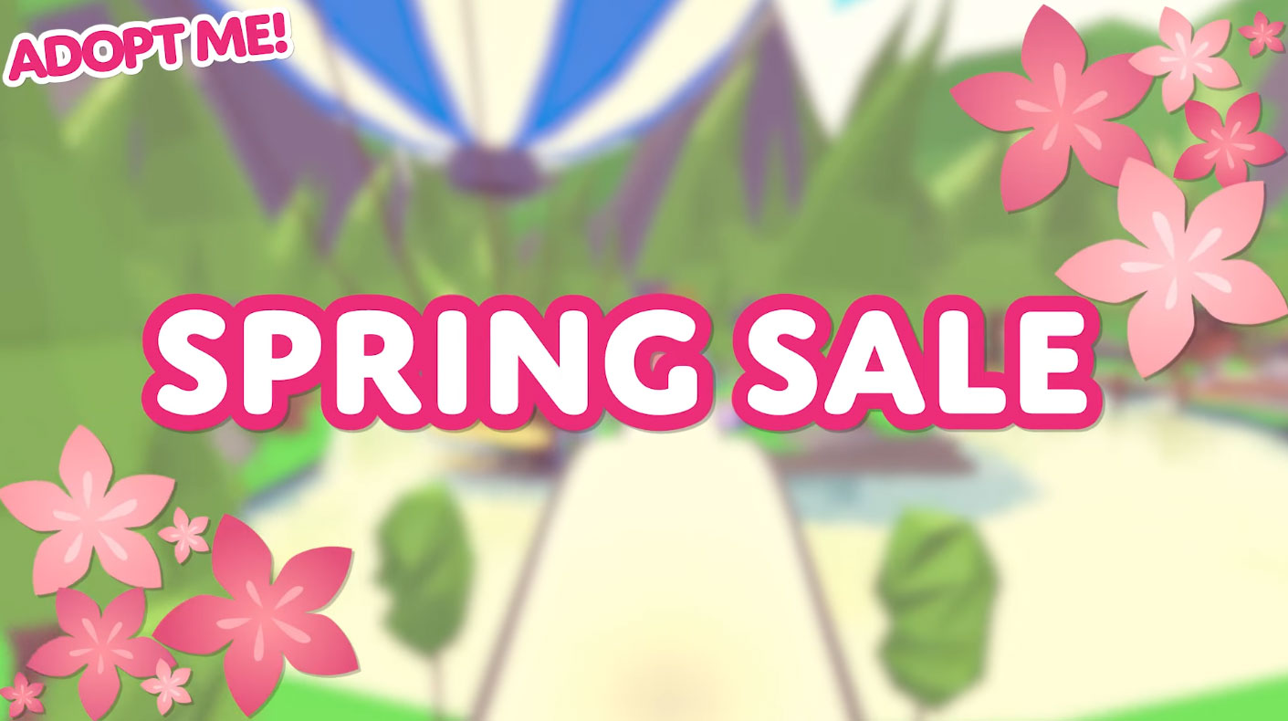 Adopt Me Spring Sale Week and Double Bucks Weekend starts tomorrow