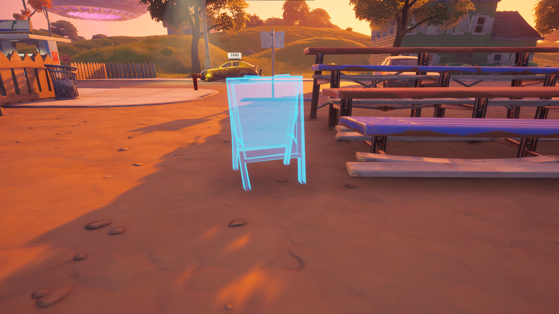 Fortnite: Where to place welcome signs in Pleasant Park