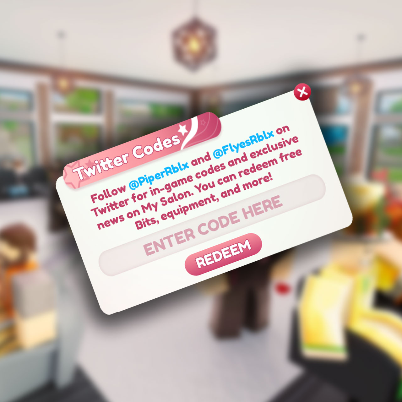 Roblox My Salon Codes – free bits (November 2025) – New Code!