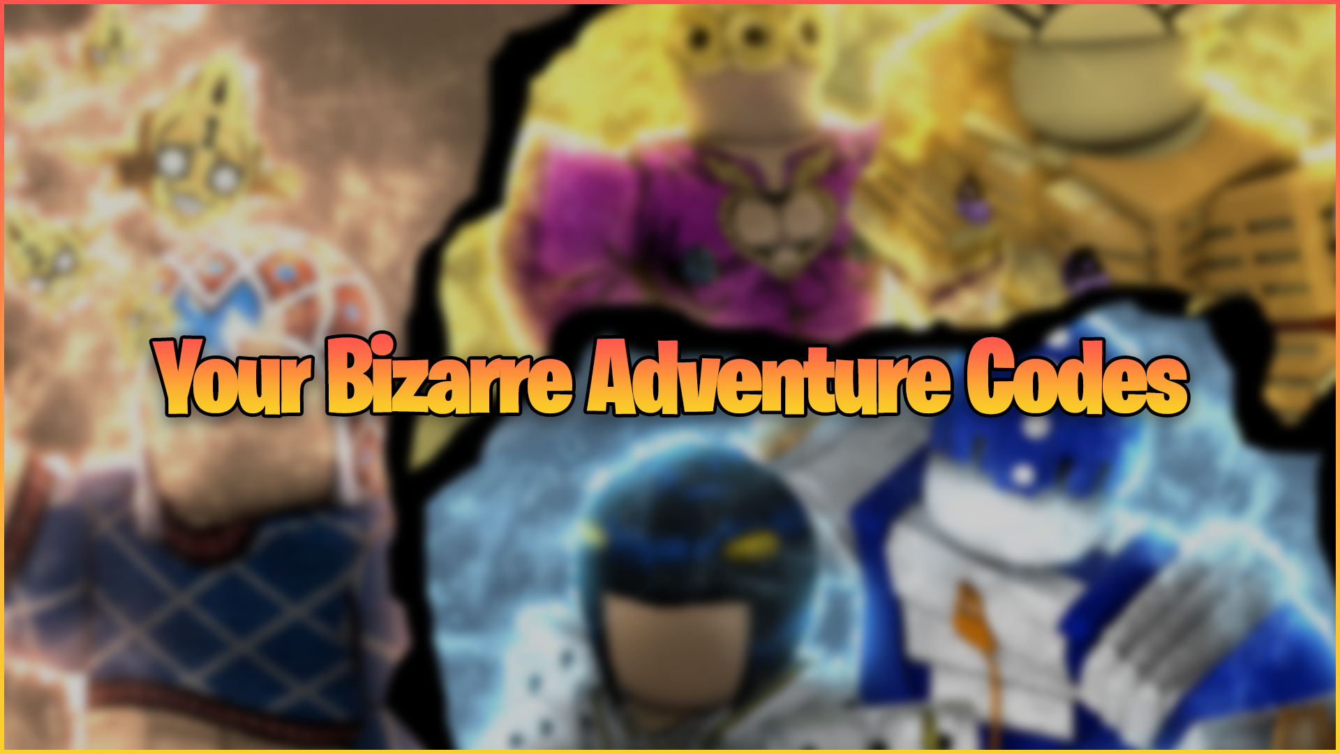 Your Bizarre Adventure Codes (April 2026)