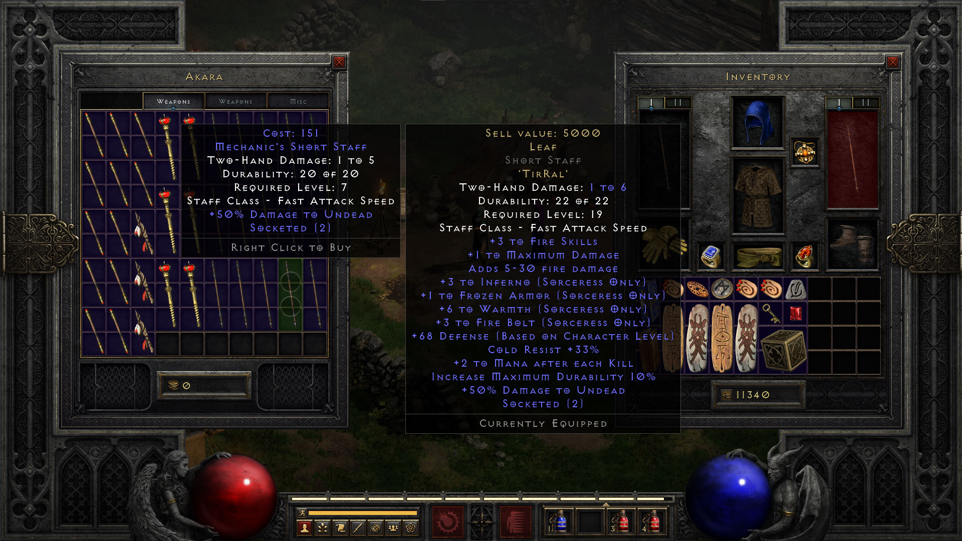 How to make a Leaf Staff in Diablo 2 Resurrected | Gamer Journalist