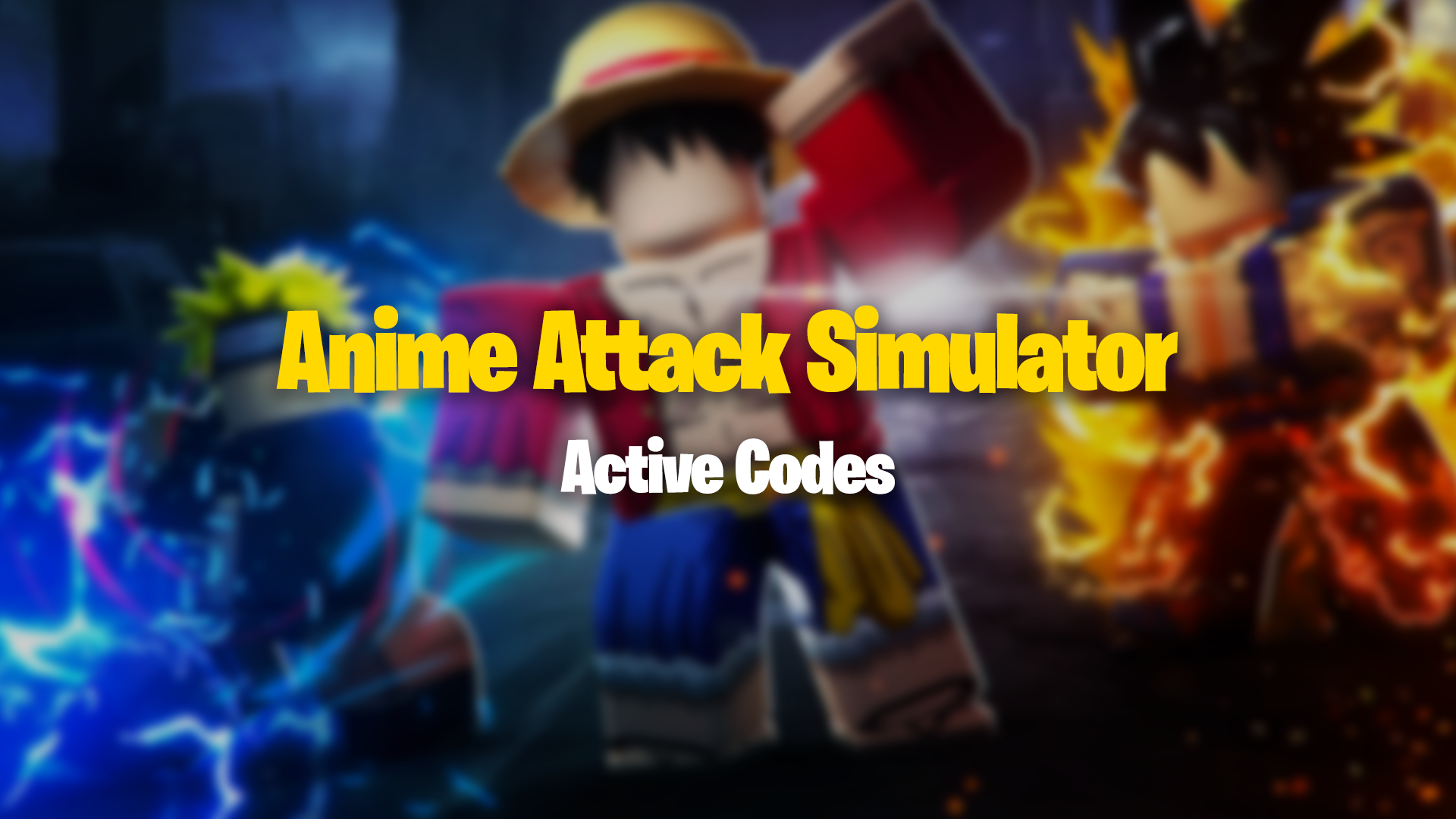 Anime Attack Simulator Codes - (October 2025) | Gamer Journalist