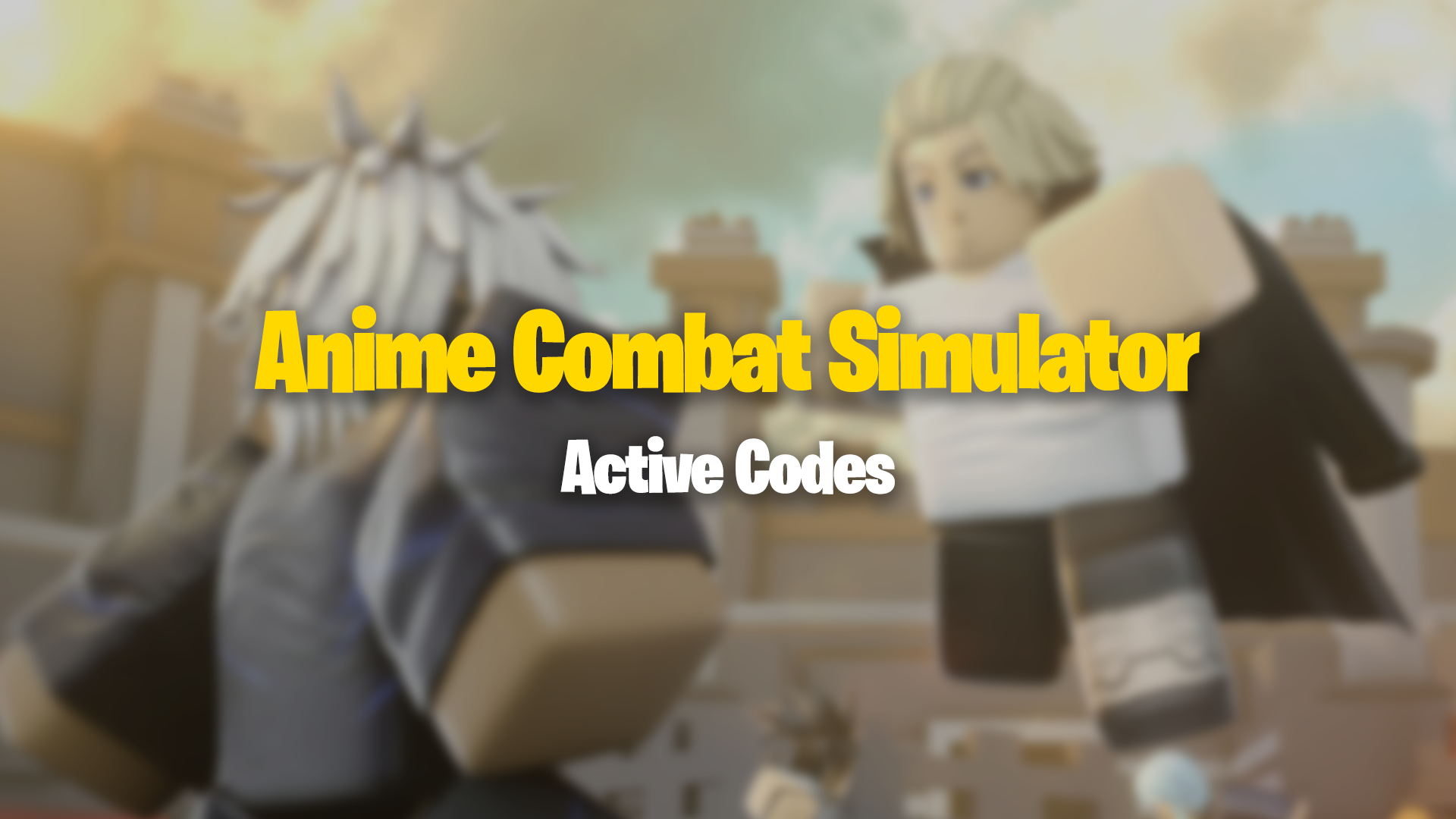 Anime Combat Simulator Codes (October 2025) | Gamer Journalist