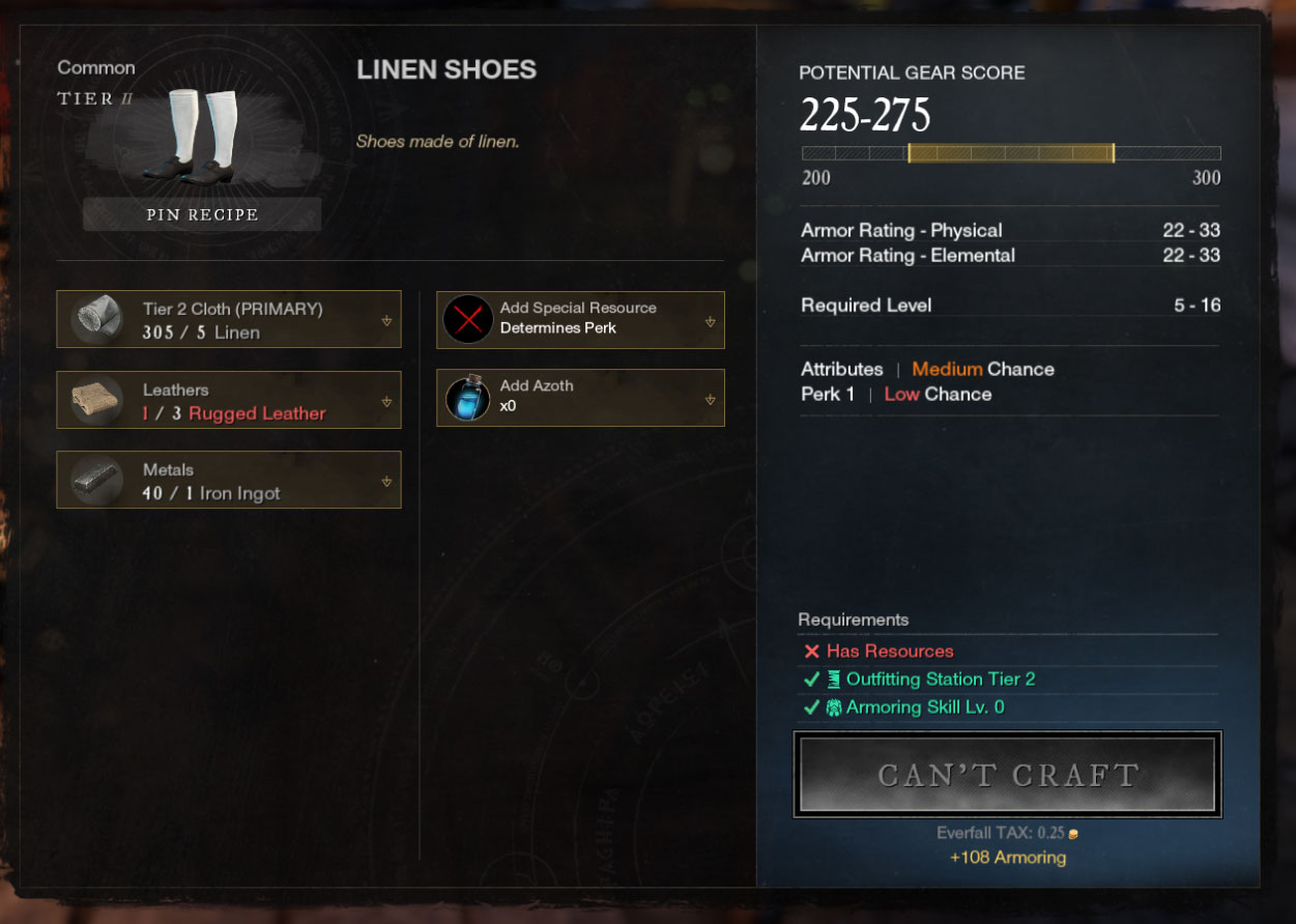 New World Armoring Leveling Guide (0-200) | Gamer Journalist
