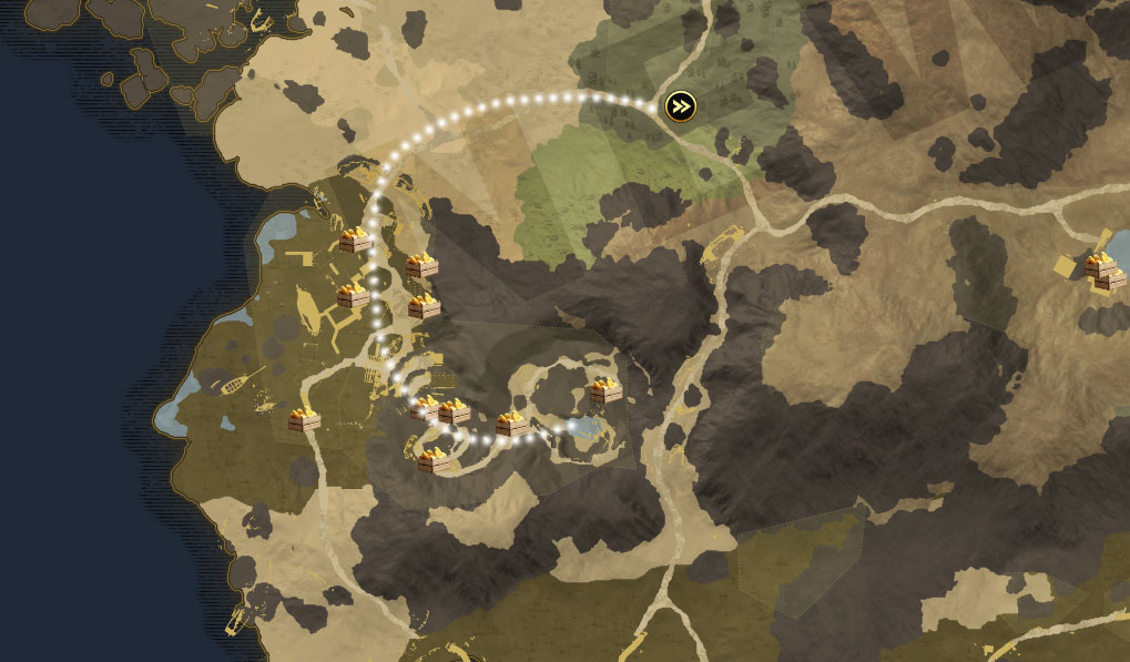 New World Provisions Crates Locations and Farm Routes