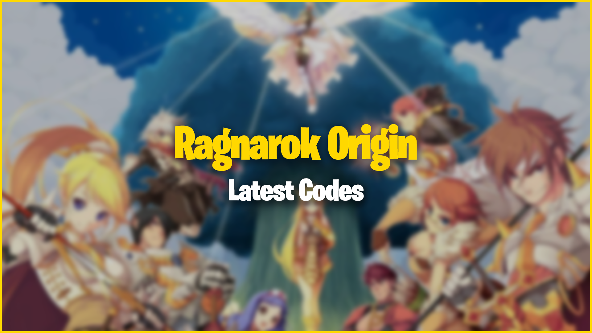 Ragnarok Origin Codes | Gamer Journalist