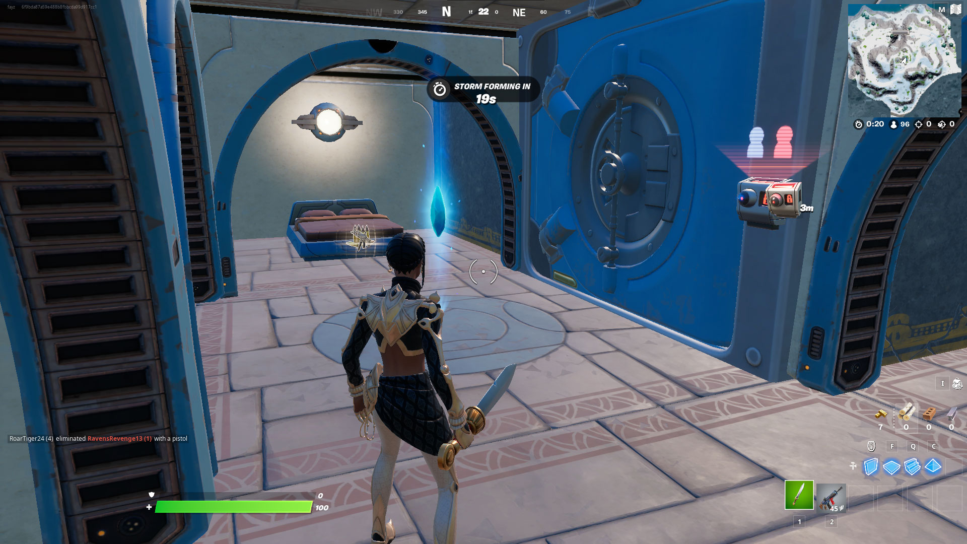 Where to Collect Gem Fragments from outside Seven Vaults in Fortnite