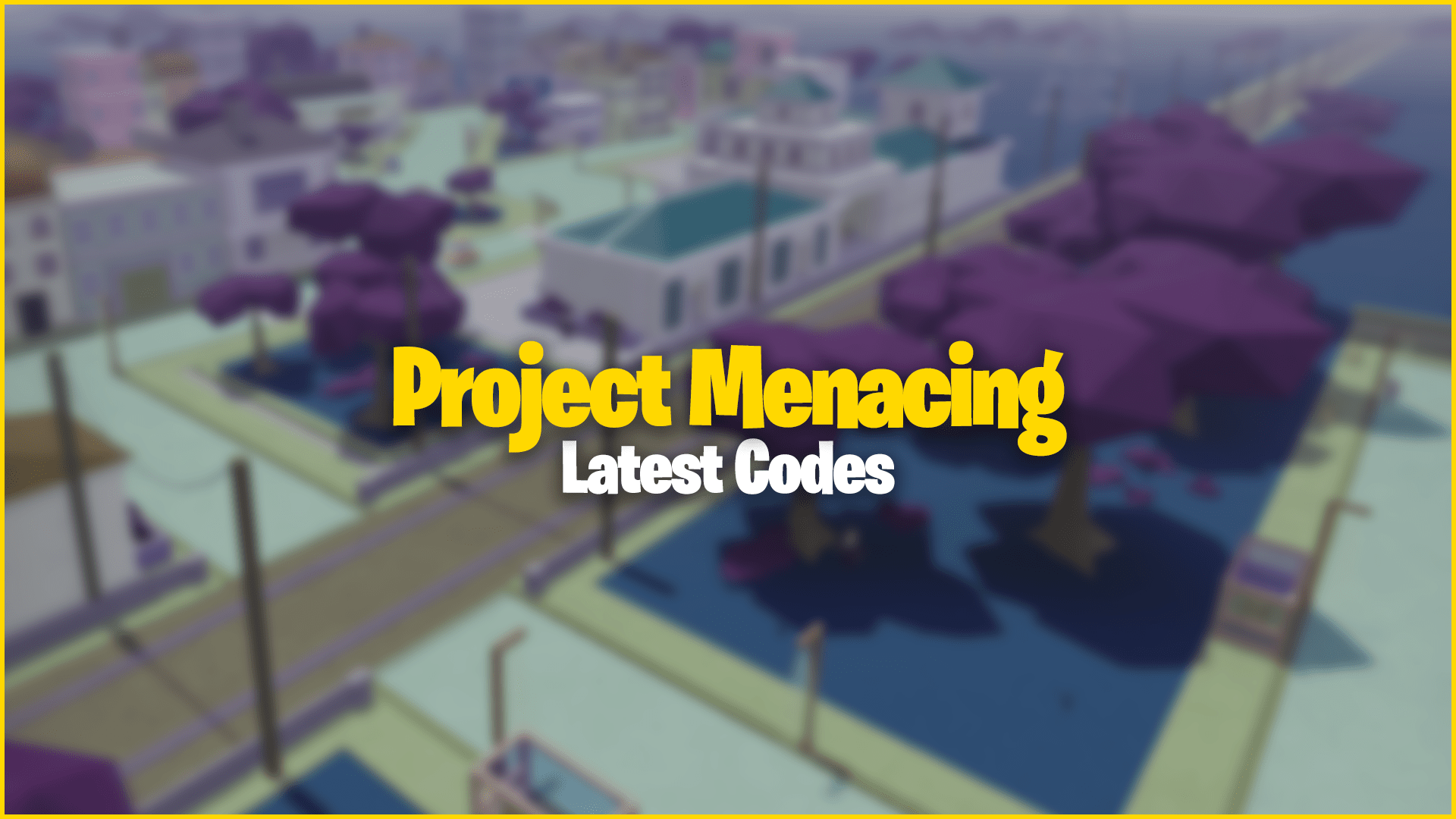 Project Menacing Codes | Gamer Journalist