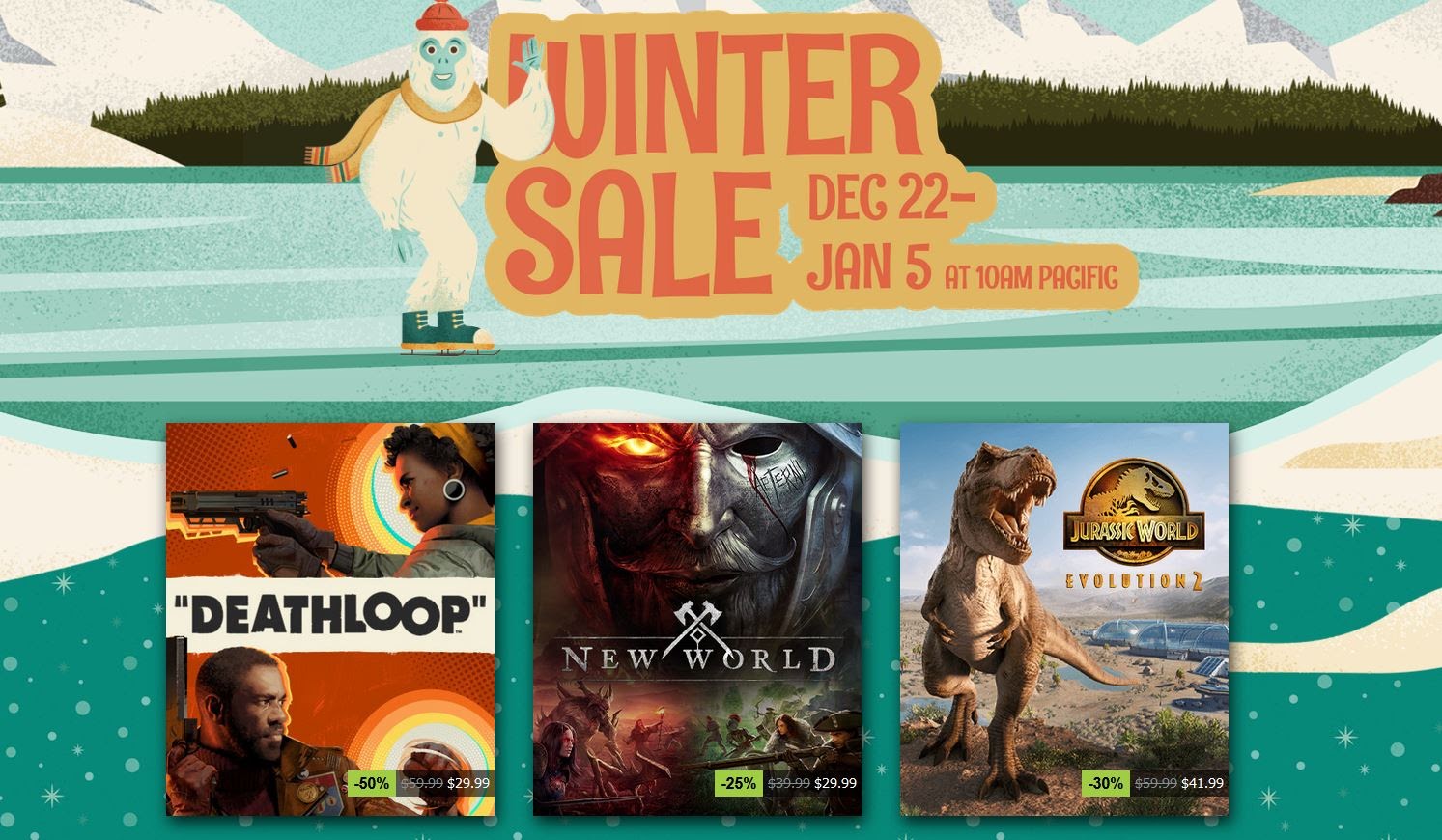 The Best Games to Grab During the Steam Winter Sale | Gamer Journalist