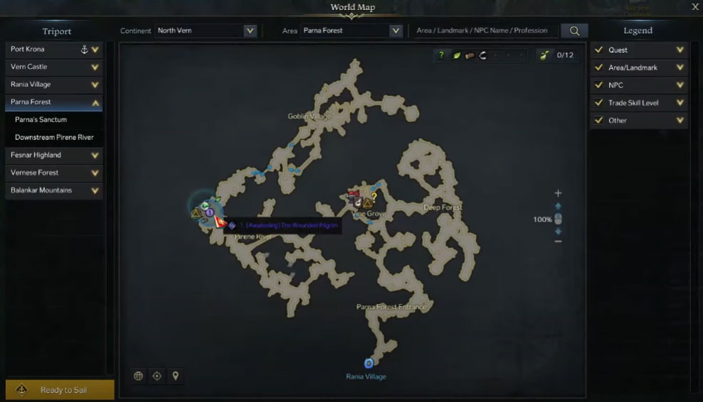 Where to Look for Evidence Where Armen Was Attacked in Lost Ark