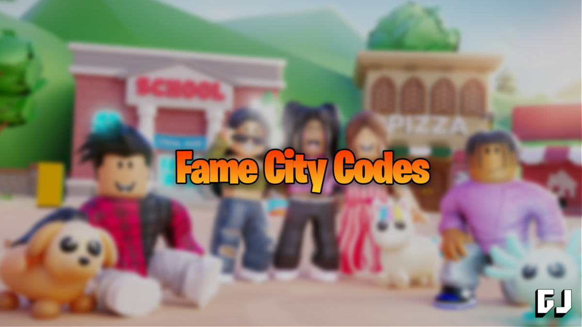 Fame City Codes | Gamer Journalist