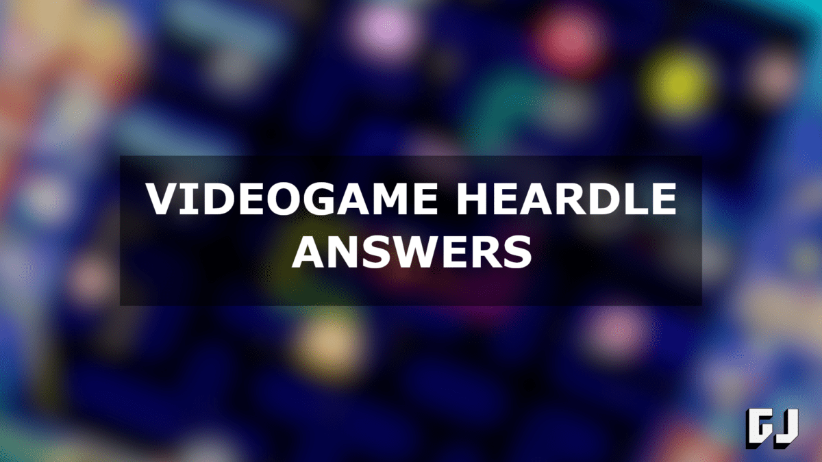 Videogame Heardle Answers (January 2026) | Gamer Journalist