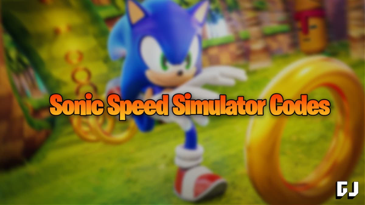Sonic Speed Simulator Codes (October 2025) | Gamer Journalist