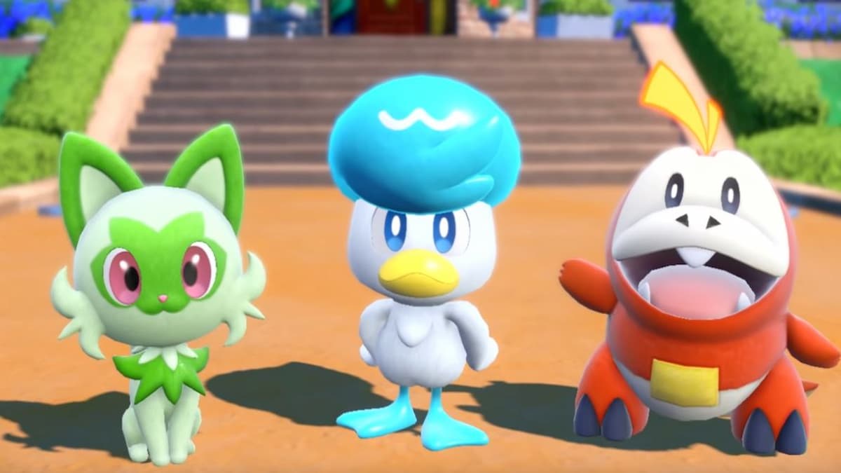 What Are Pokemon Scarlet and Violet Starter Evolution Types? | Gamer ...