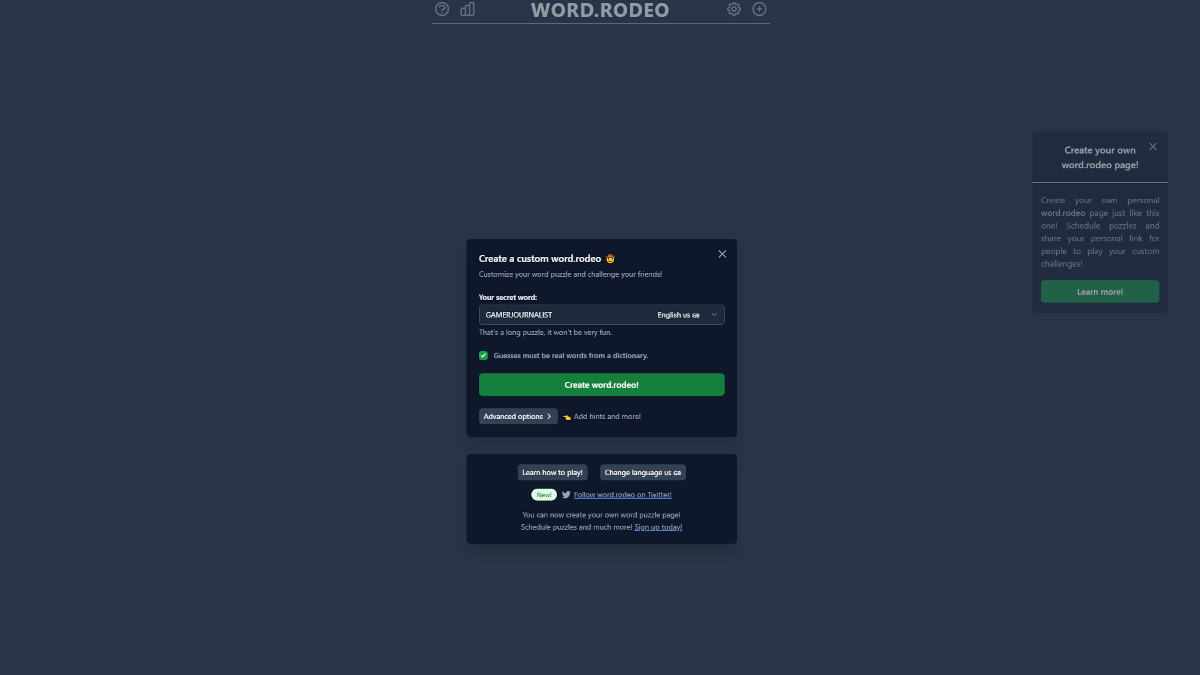 How to Create Your Own Wordle Game | Gamer Journalist