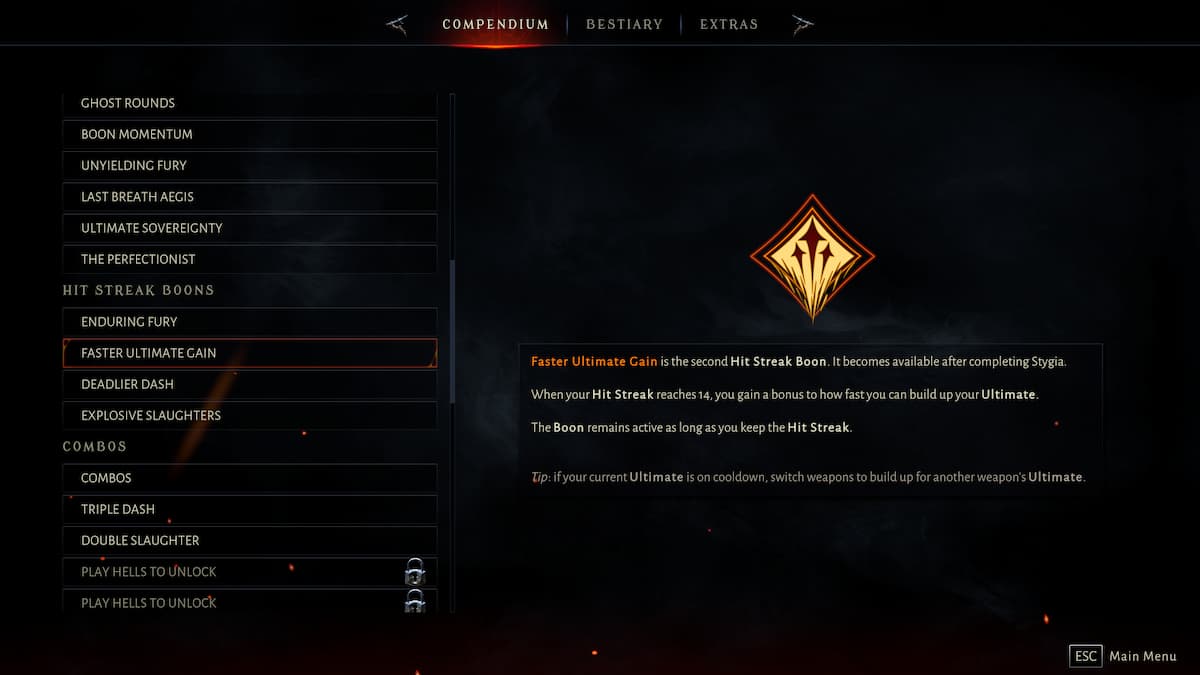 What are Hit Streak Boons in Metal: Hellsinger and how to use them ...