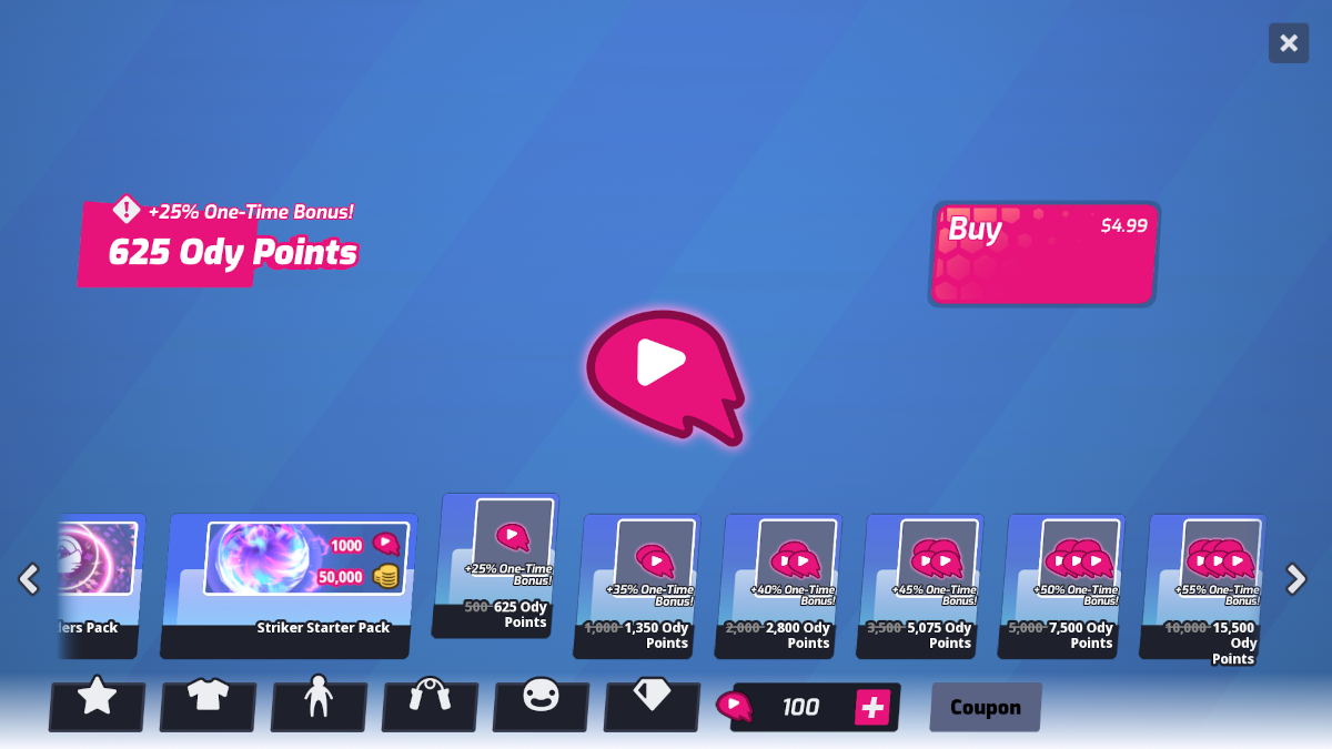 How Much Does it Cost to Buy Ody Points in Omega Strikers? | Gamer ...