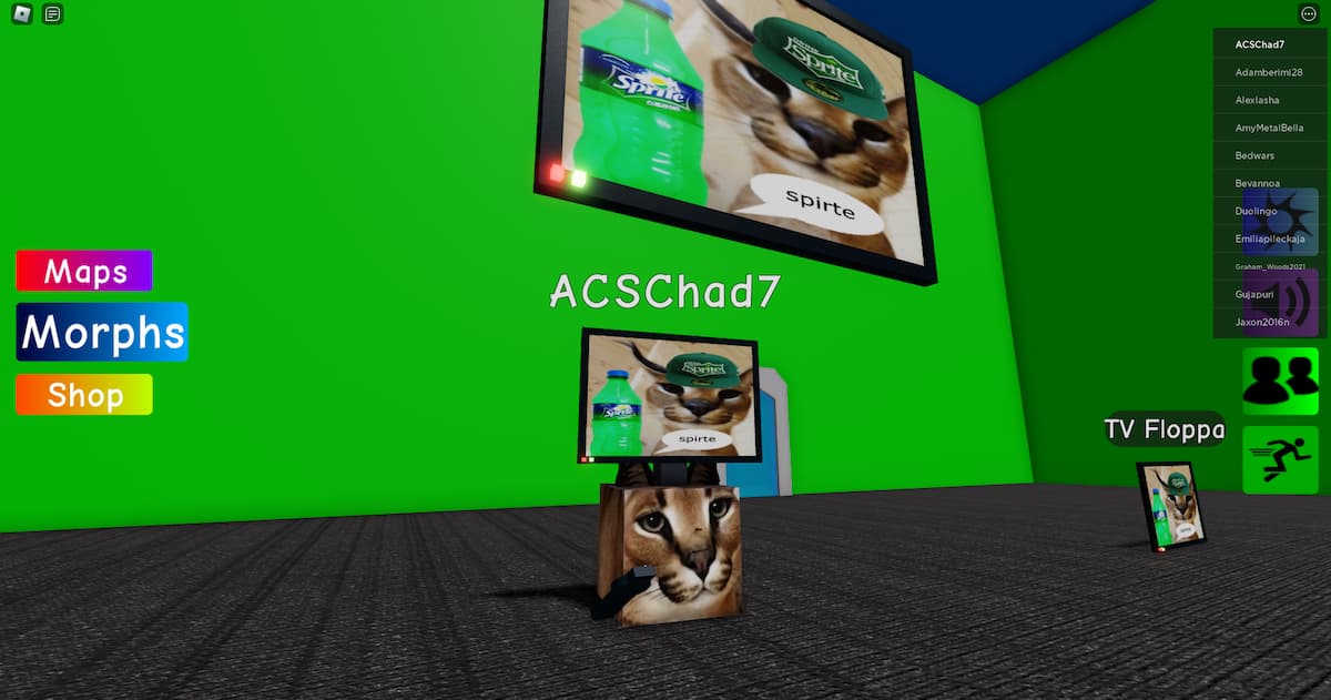 How to Find the TV Floppa in Find the Floppa Morphs | Gamer Journalist