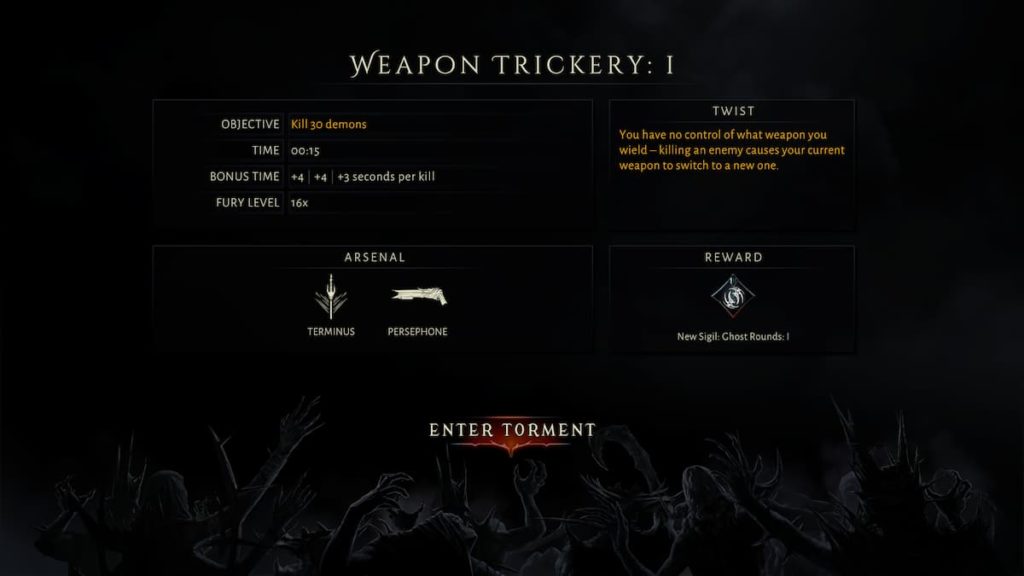 How to Beat the Weapon Trickery Torment in Metal: Hellsinger - Gamer ...