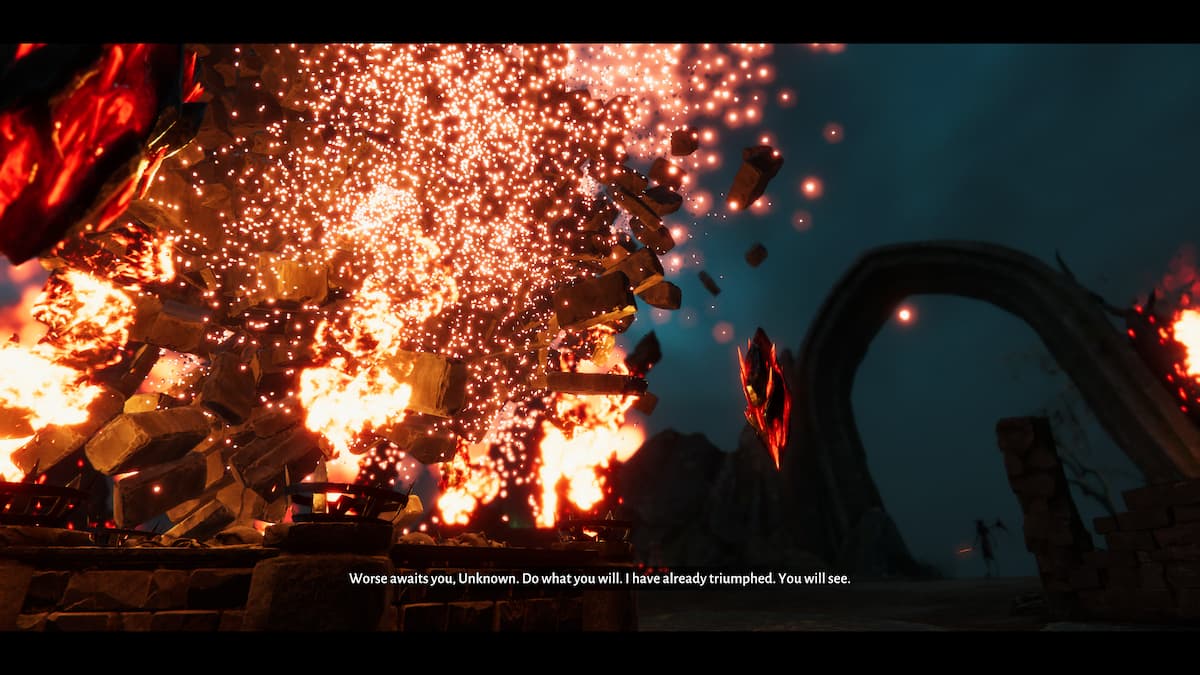 How to defeat Yhelm's boss, the Fortress Aspect, in Metal: Hellsinger ...