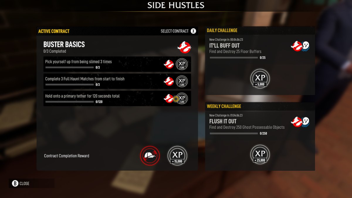 How Side Hustles/Contracts Work in Ghostbusters: Spirits Unleashed ...